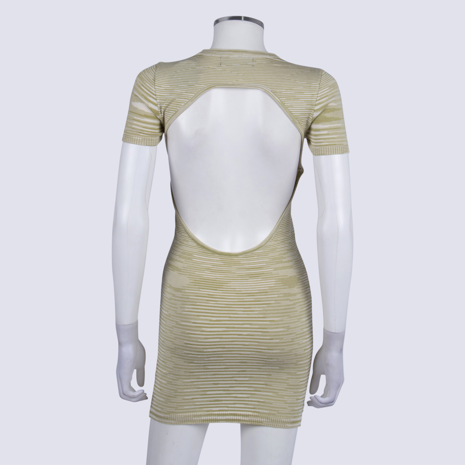 Style Addict Stripe Knit Mini Dress