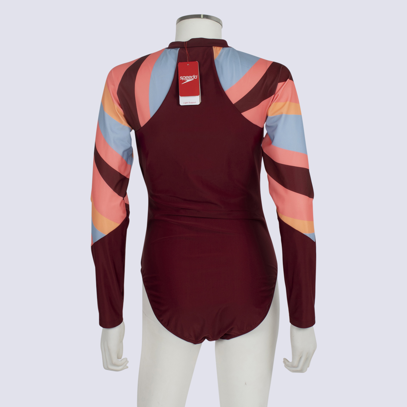 NWT Speedo LS Zipper Swimsuit