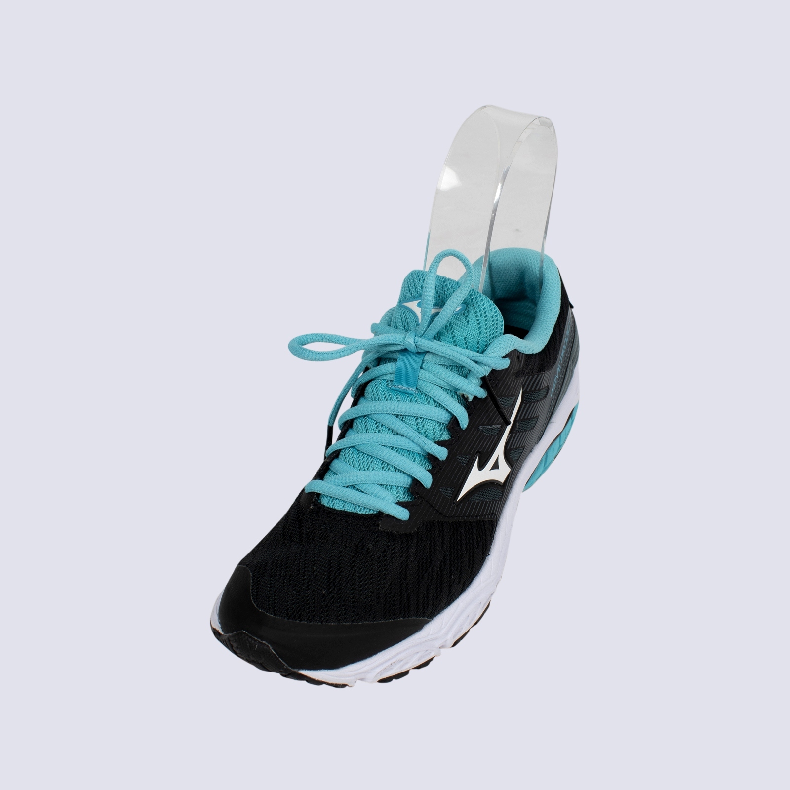 Mizuno Wave Blue & Black Mesh Runners