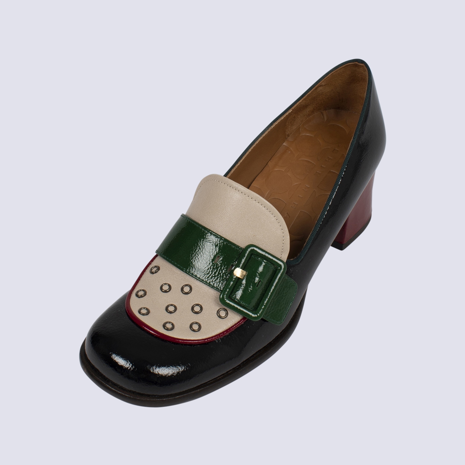 Chie Mihara Patent Leather Pumps