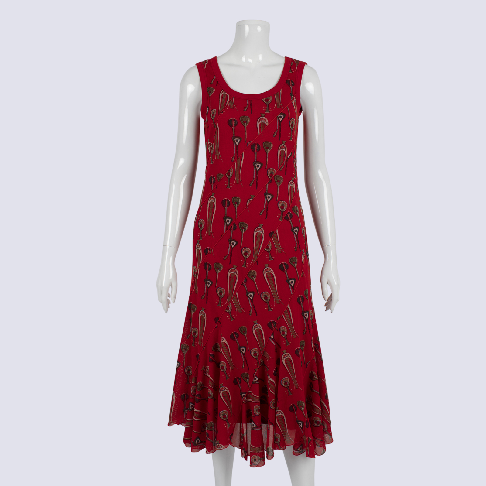 Wombat Vintage Music Instrument Dress
