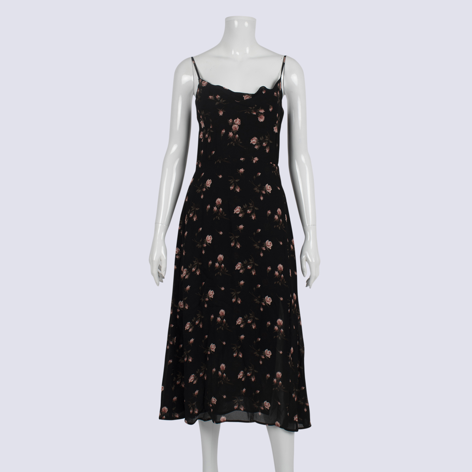 Reformation Floral Wrap Dress