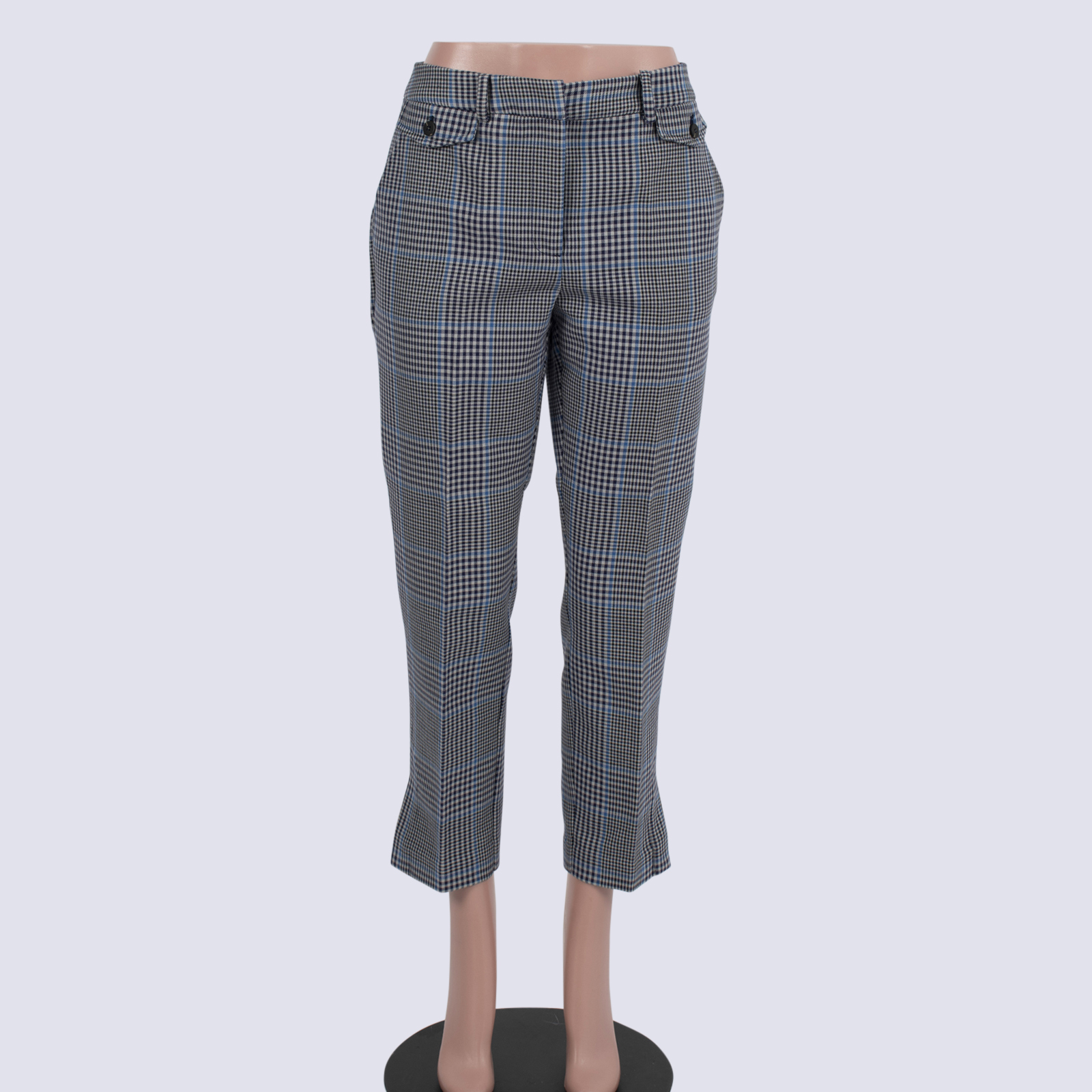 Blue Check Pant - Country Road