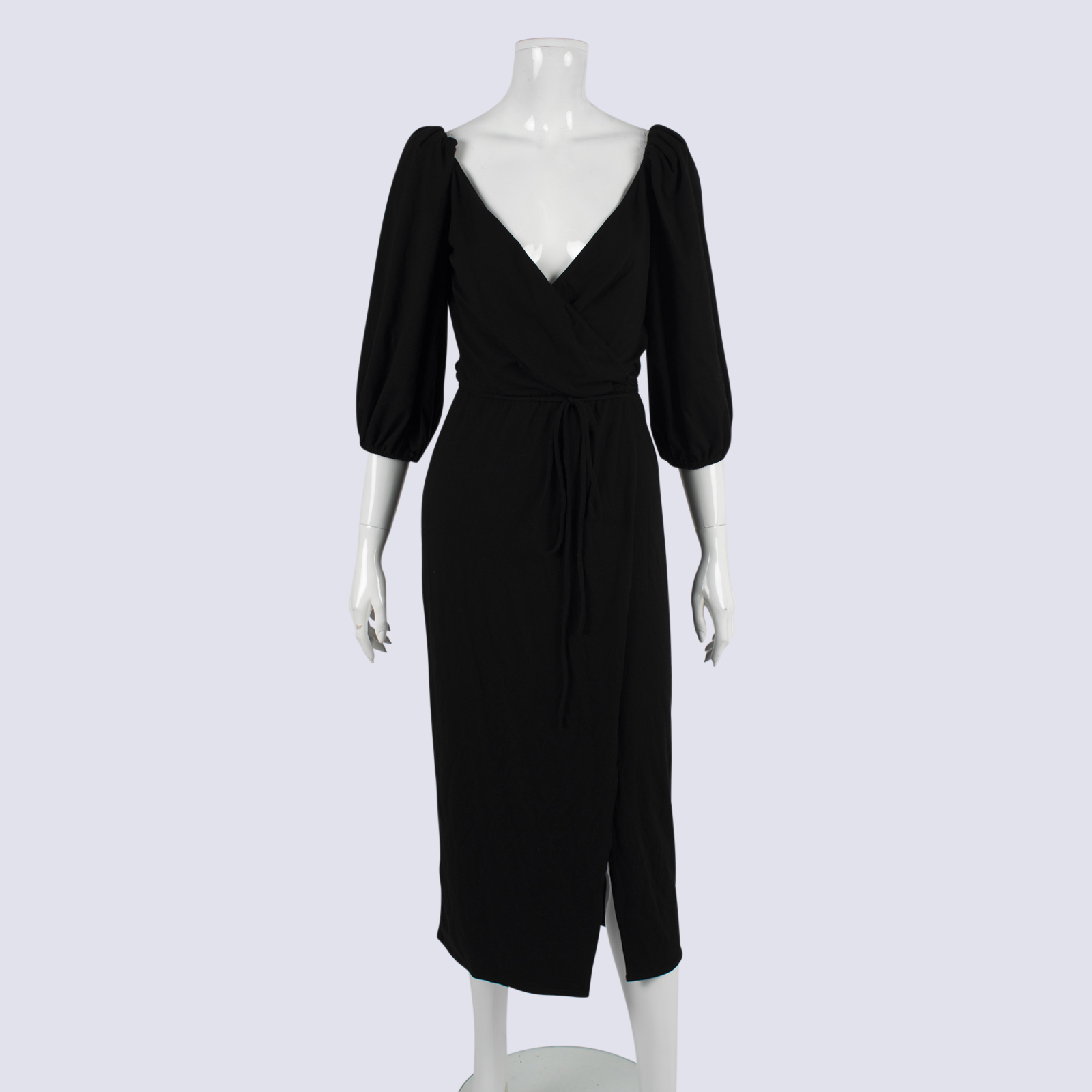 NWT Reformation Black Calabra Dress