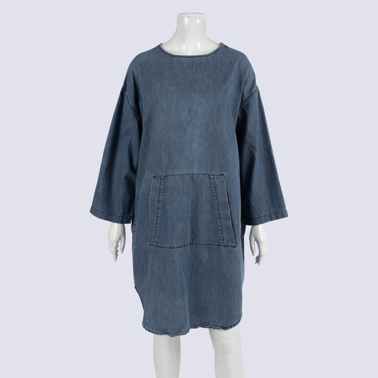 Otto Denim LS Shift Dress