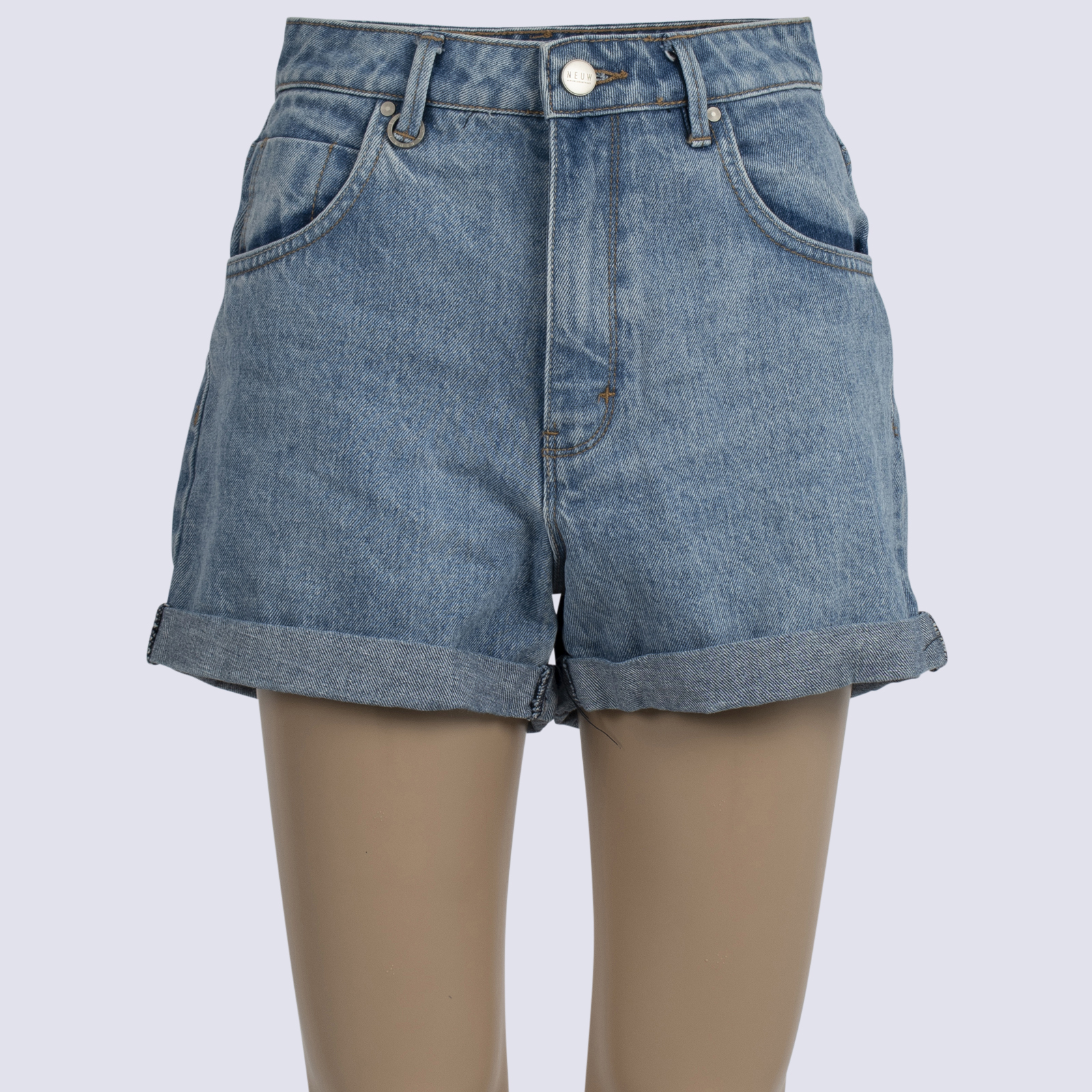 Neuw Blue Denim Shorts