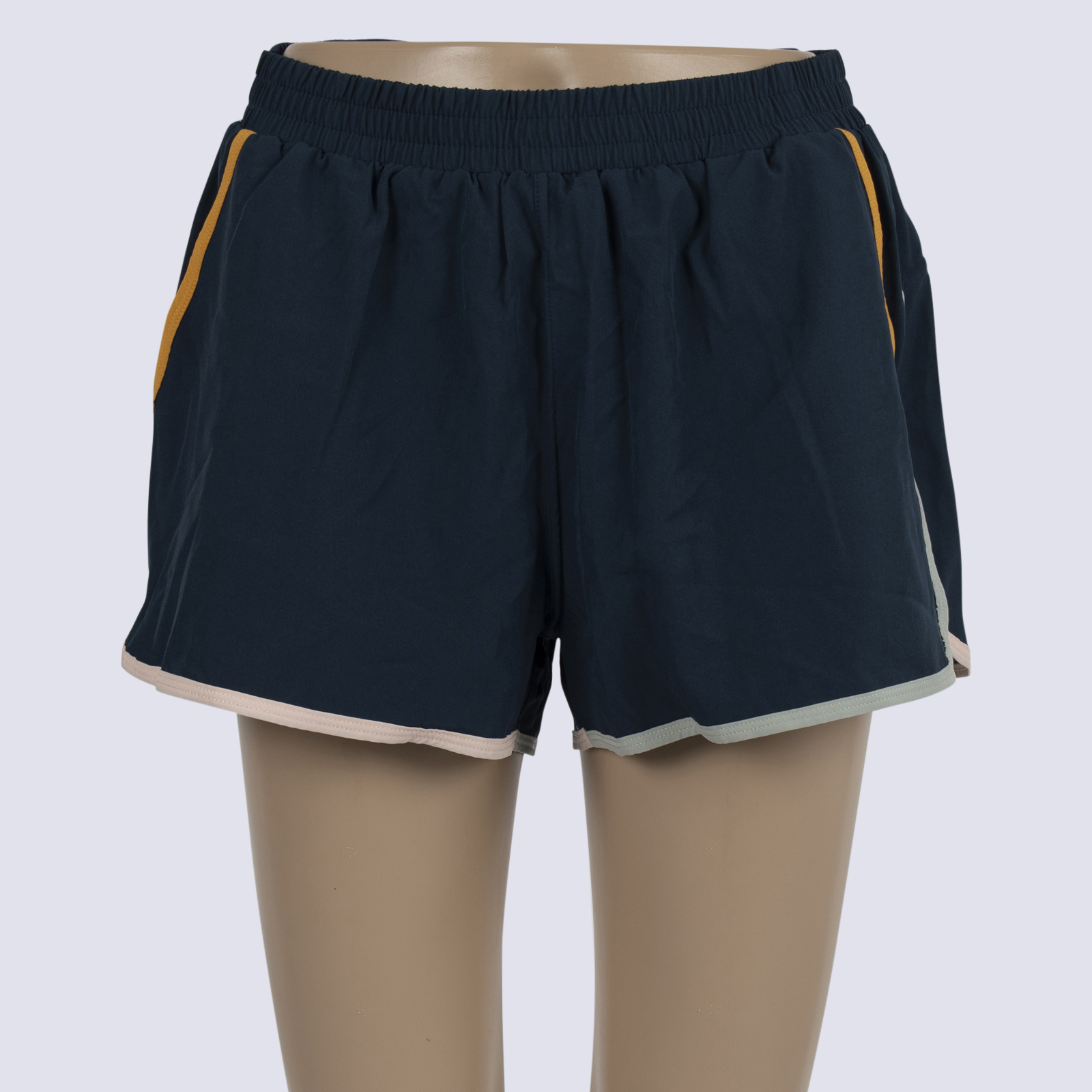 Recess Blue 2-in-1 Running Shorts
